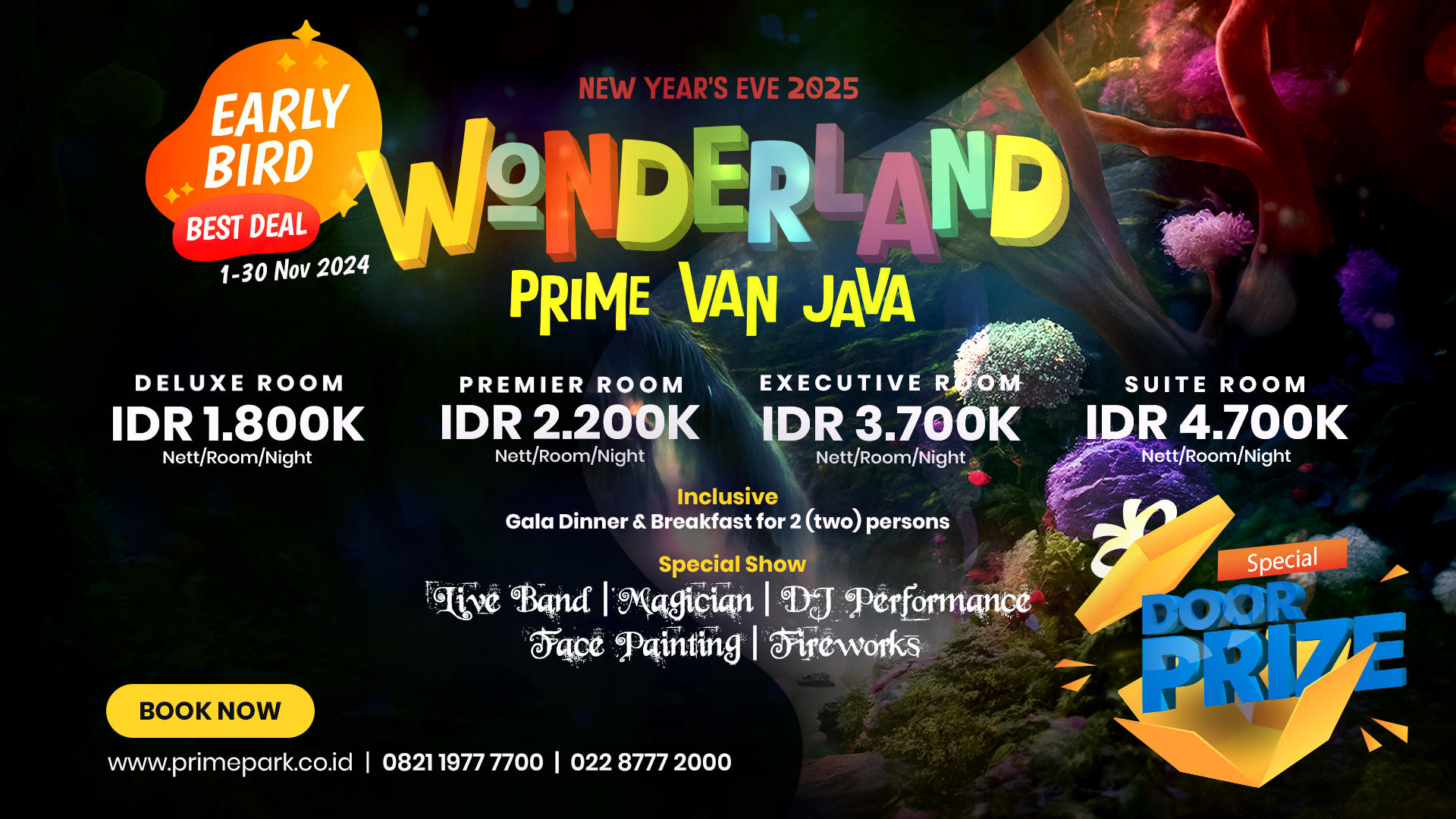 Promo New Year 2024 - PRIME PARK Hotel Bandung
